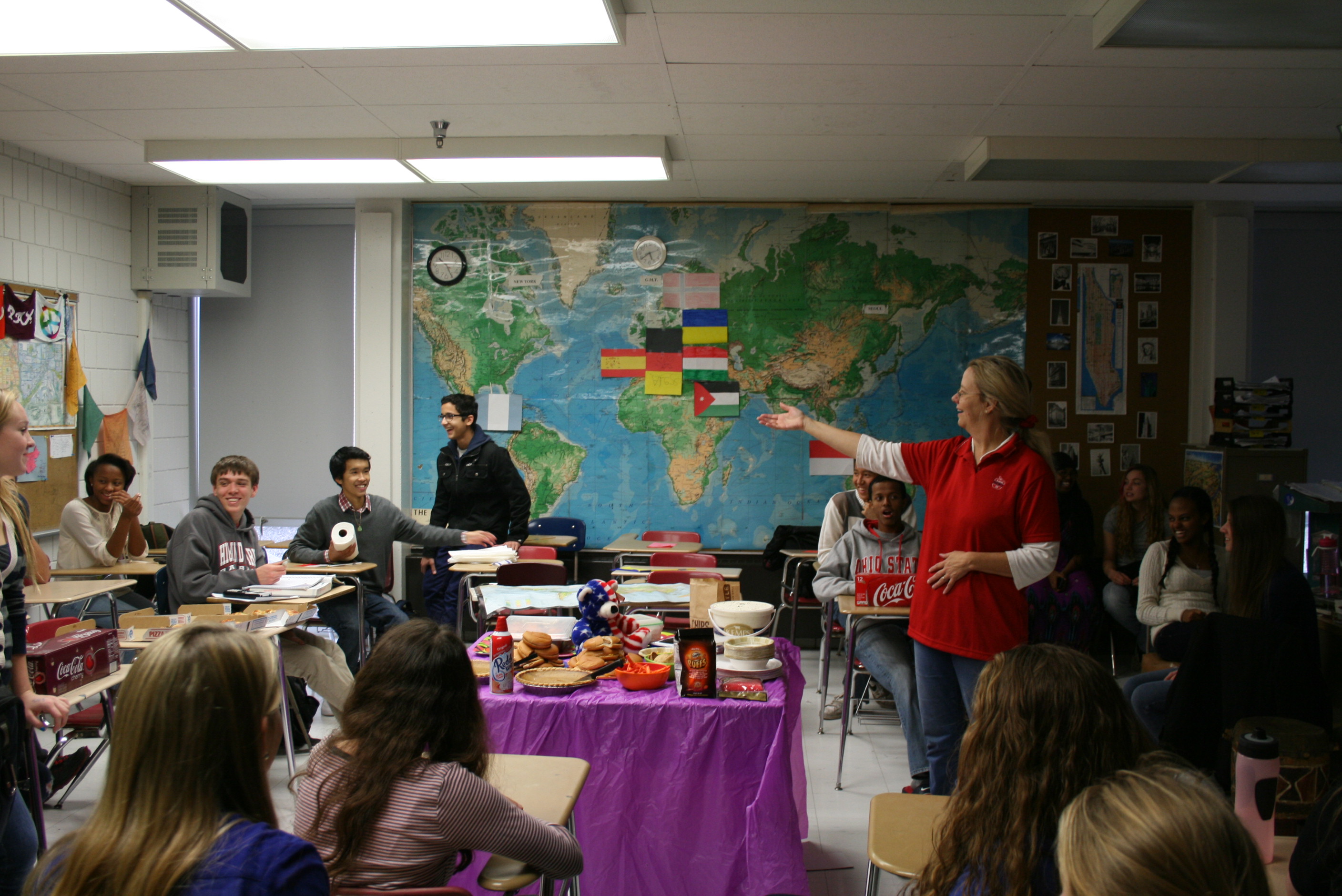 Foreign Exchange Student Welcome Party | Plaid Line + PRIZM + Scottie News