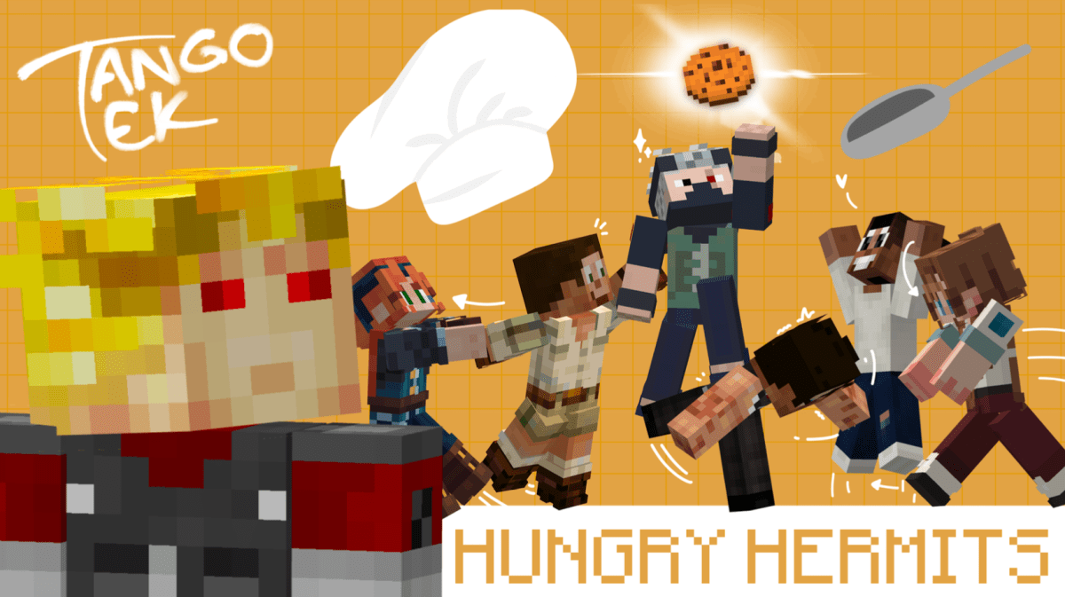 ‘Hungry Hermits’ A game by Tangotek made in Minecraft! | Plaid Line + PRIZM