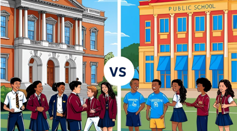 The differences between private and public schools | Plaid Line + PRIZM ...